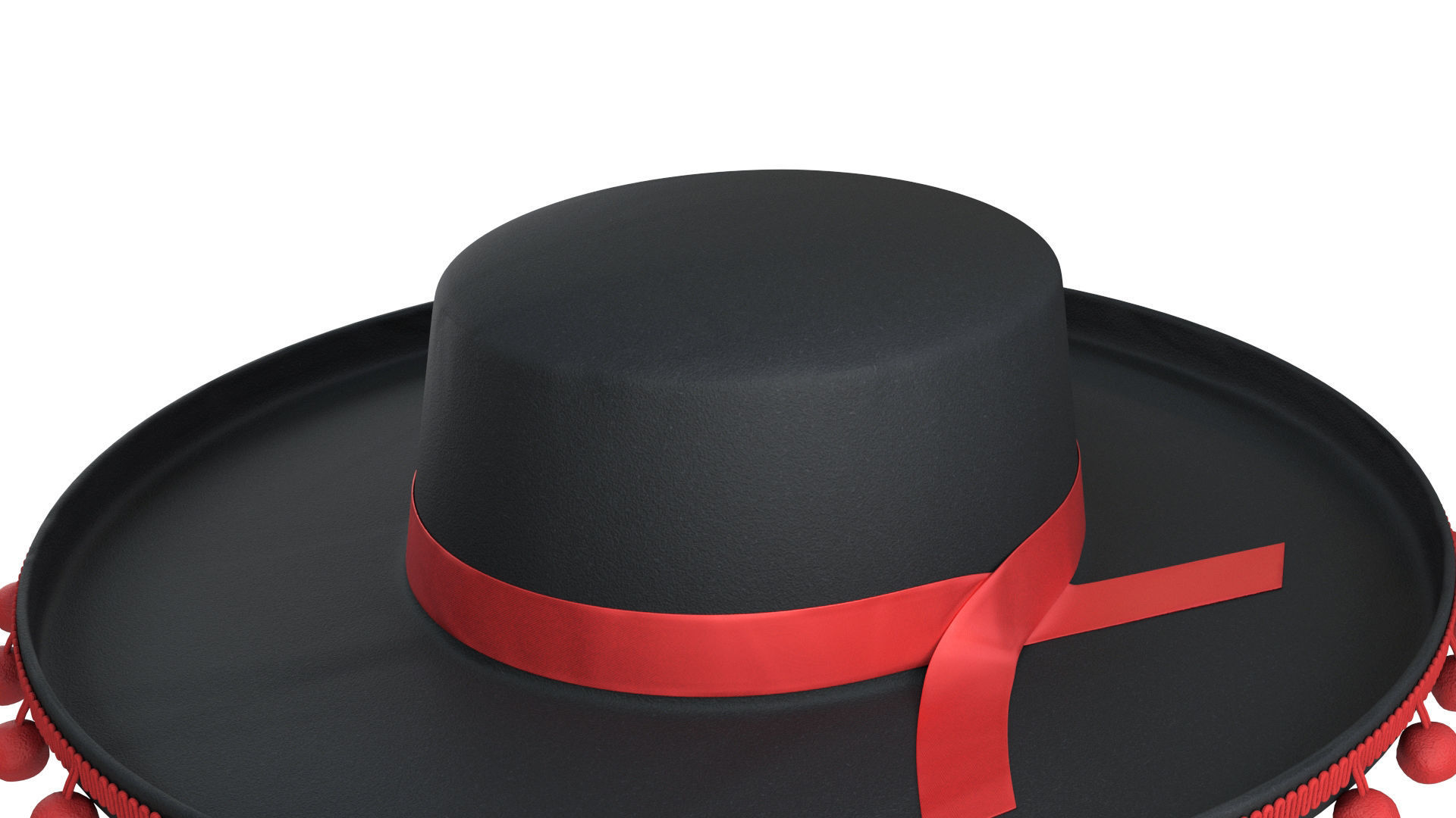 Spanish hat 3D model | CGTrader