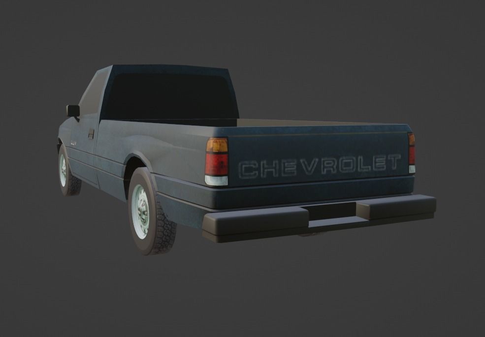 3D model Chevrolet Luv VR / AR / low-poly | CGTrader