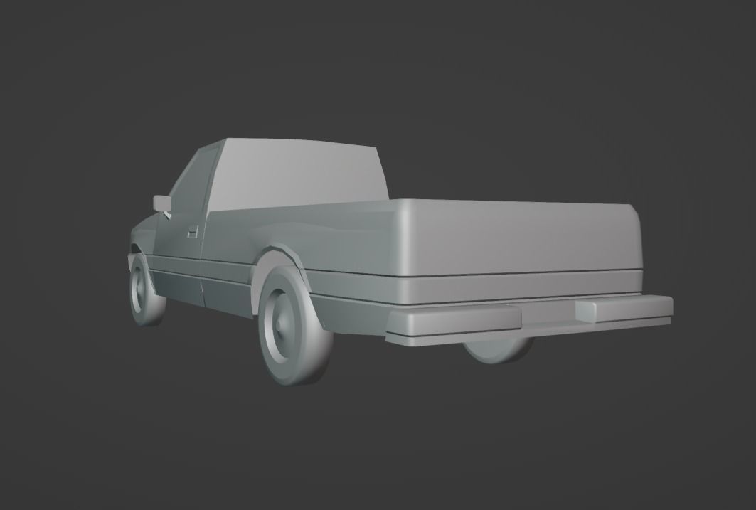 3D model Chevrolet Luv VR / AR / low-poly | CGTrader