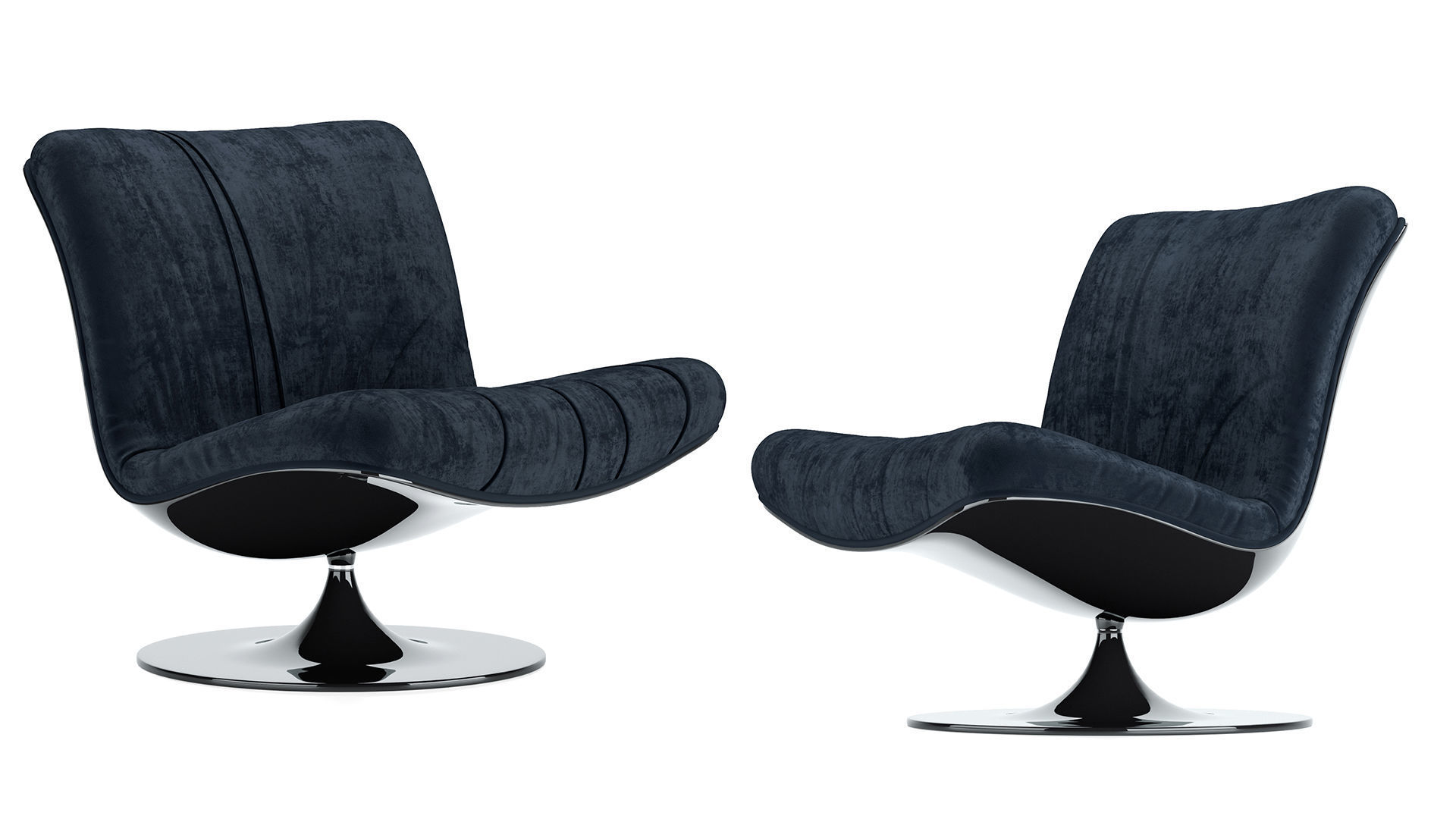 Baxter Marilyn armchair 3D model | CGTrader