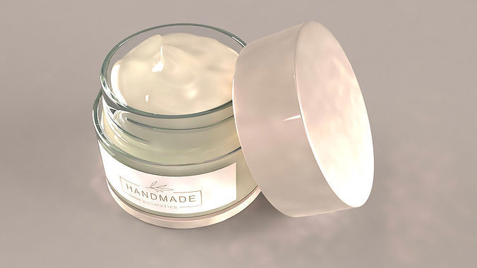 Skin Cream Beige model 3D model | CGTrader