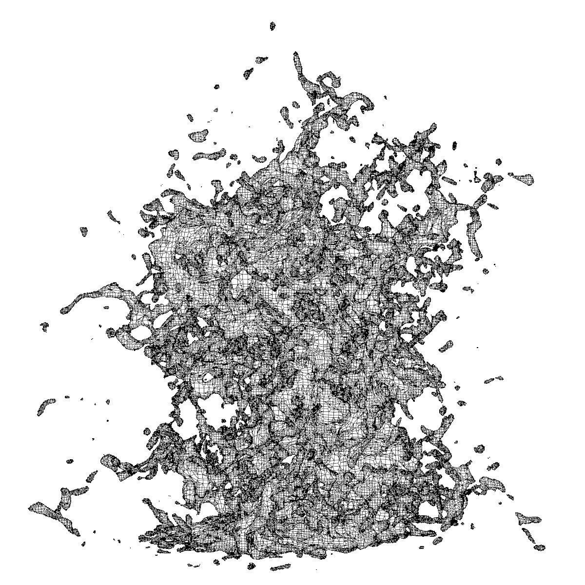 Animated Blood Splash Explode 3D model animated | CGTrader