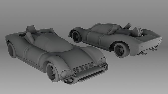 Rad Mobile Car 3D model | CGTrader