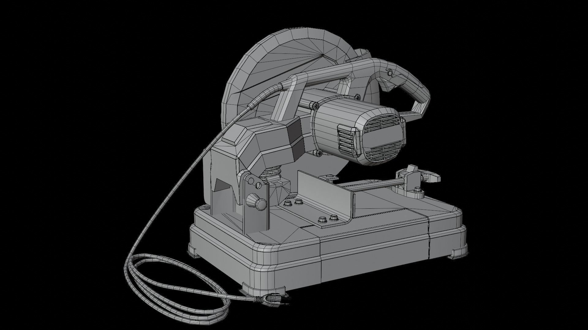 Cut off Machine 3D model | CGTrader