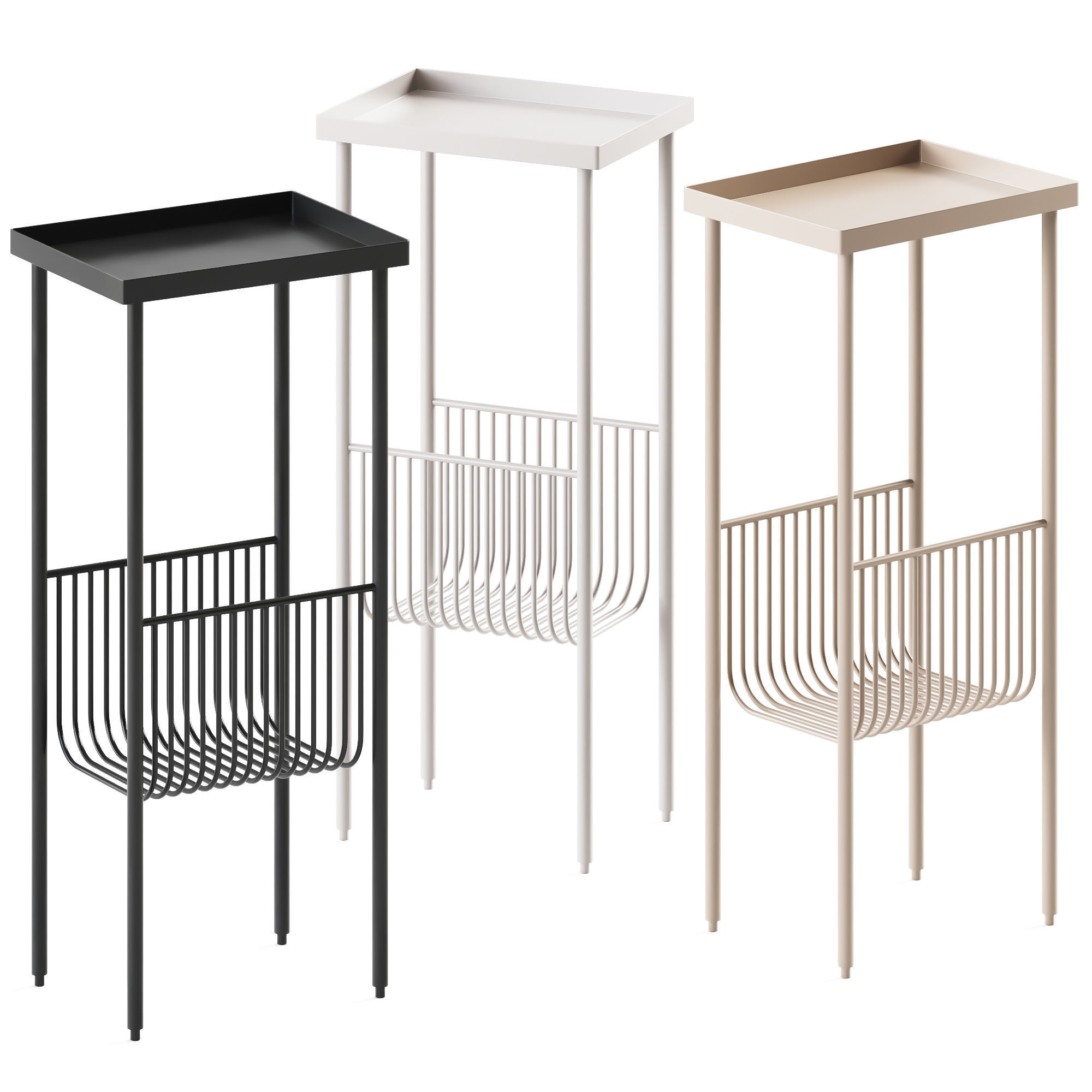 Eyrie Console Table Small by Hubsch Interior 3D model | CGTrader