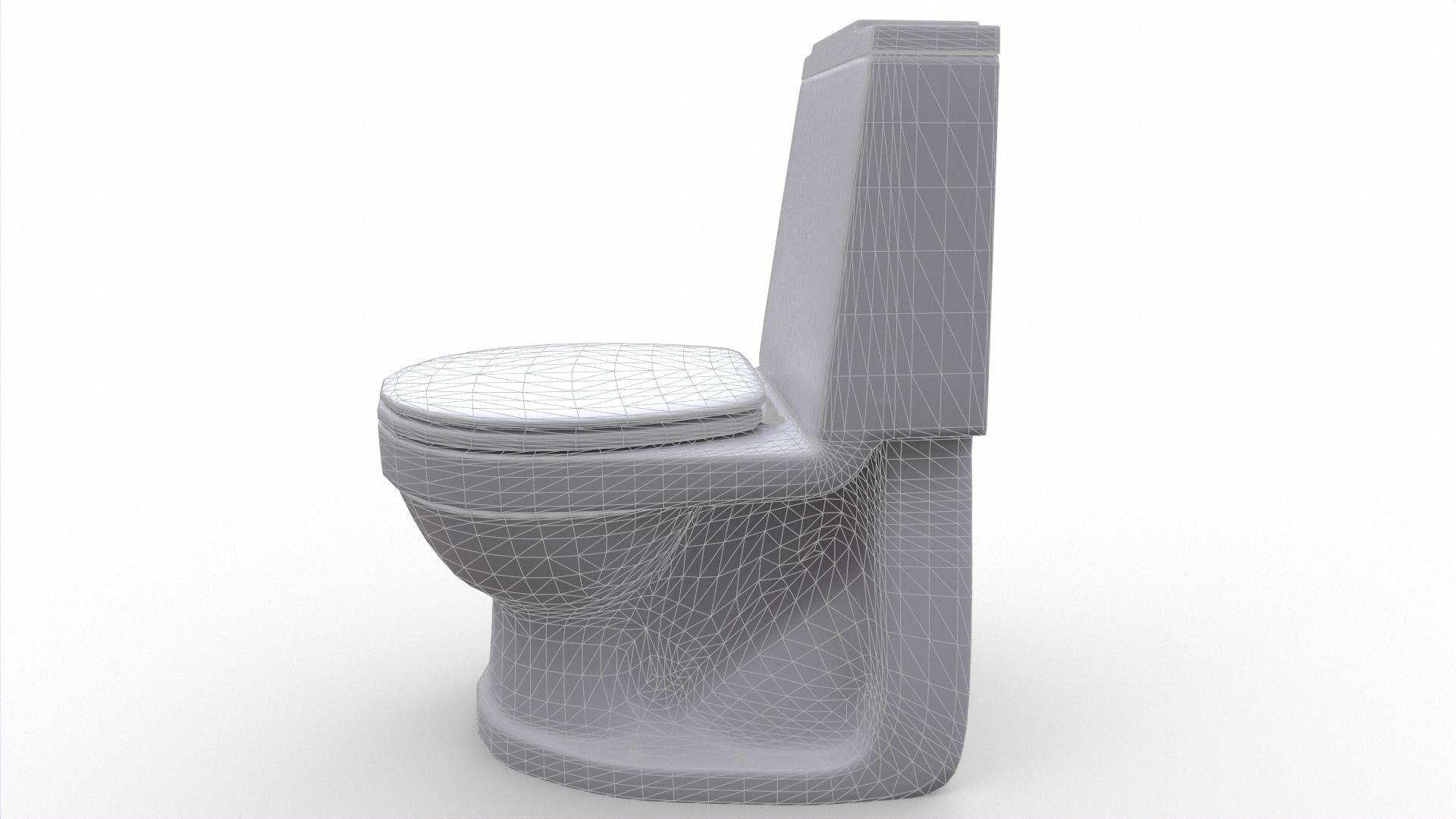 3D model Wc Toilet VR / AR / low-poly | CGTrader