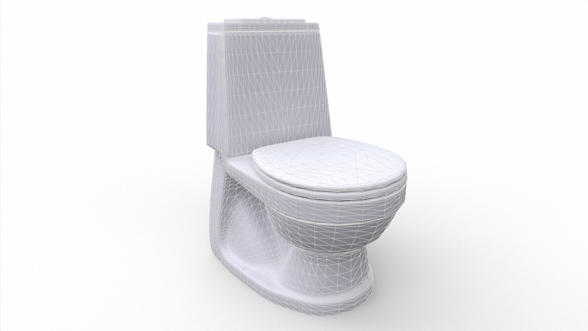 3D model Wc Toilet VR / AR / low-poly | CGTrader