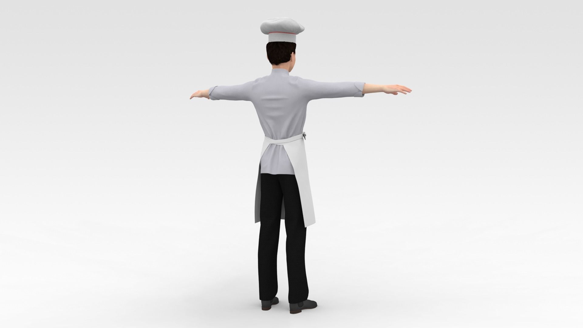 Male Chef 3D model | CGTrader