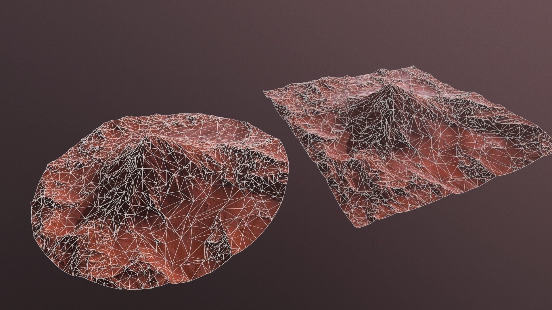 3D model Mars Landscapes Collection VR / AR / low-poly | CGTrader