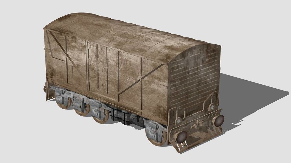 3D model Railway TrainZ VR / AR / low-poly | CGTrader
