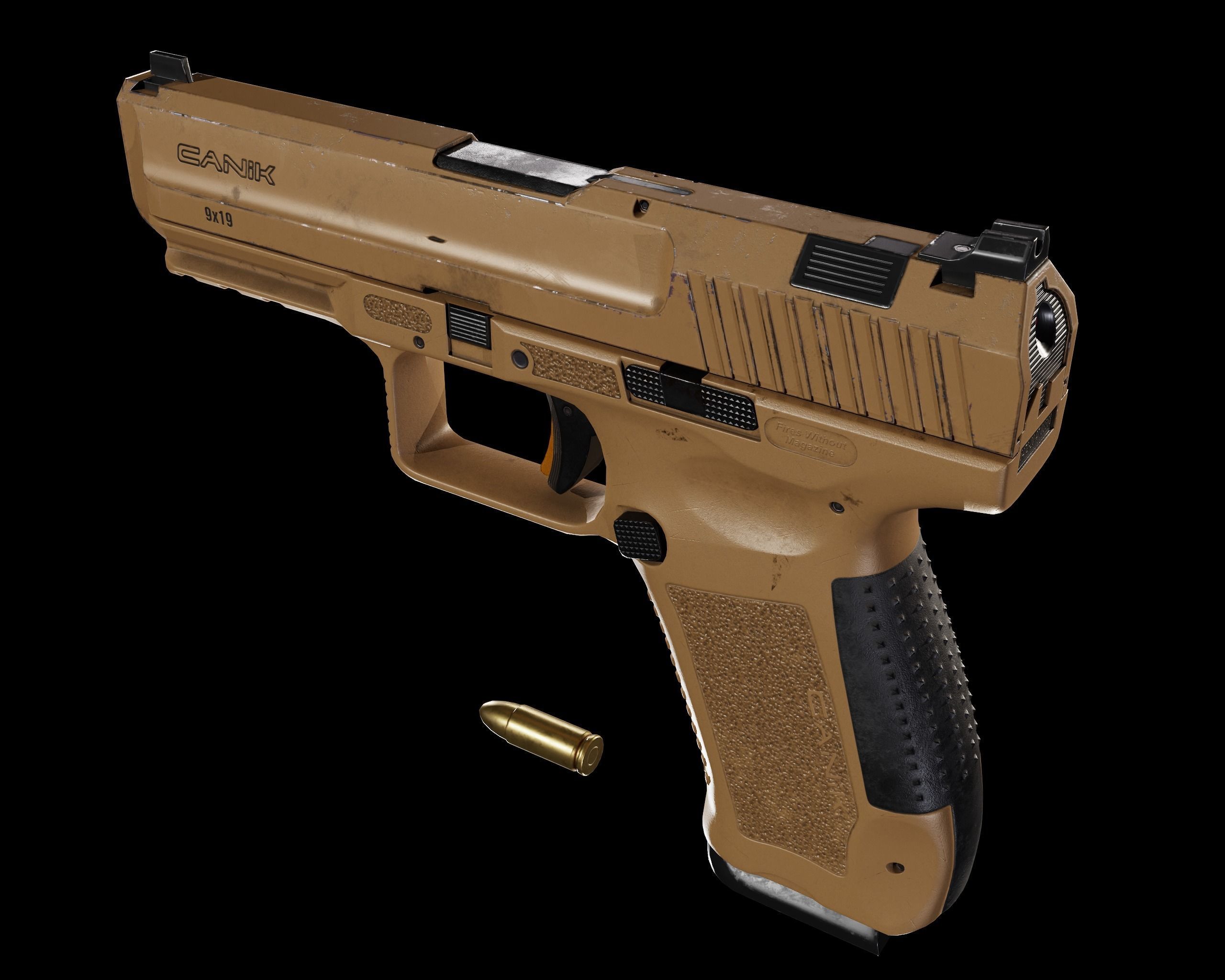 3D model Canik TP9SF VR / AR / low-poly | CGTrader