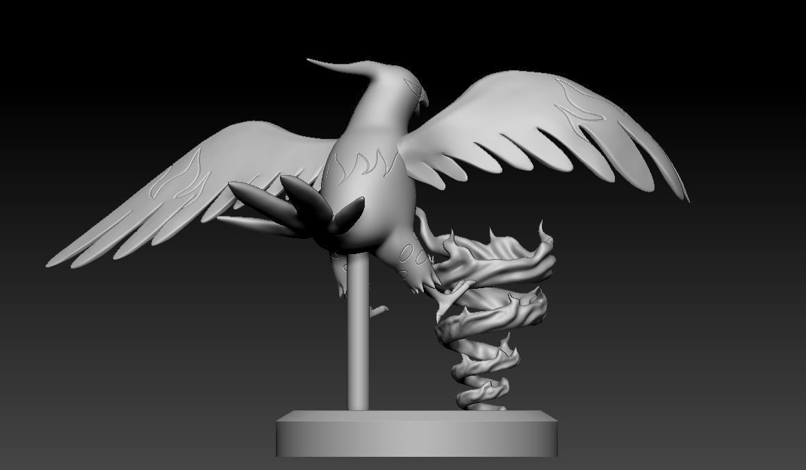 pokemon talonflame 3D model 3D printable | CGTrader