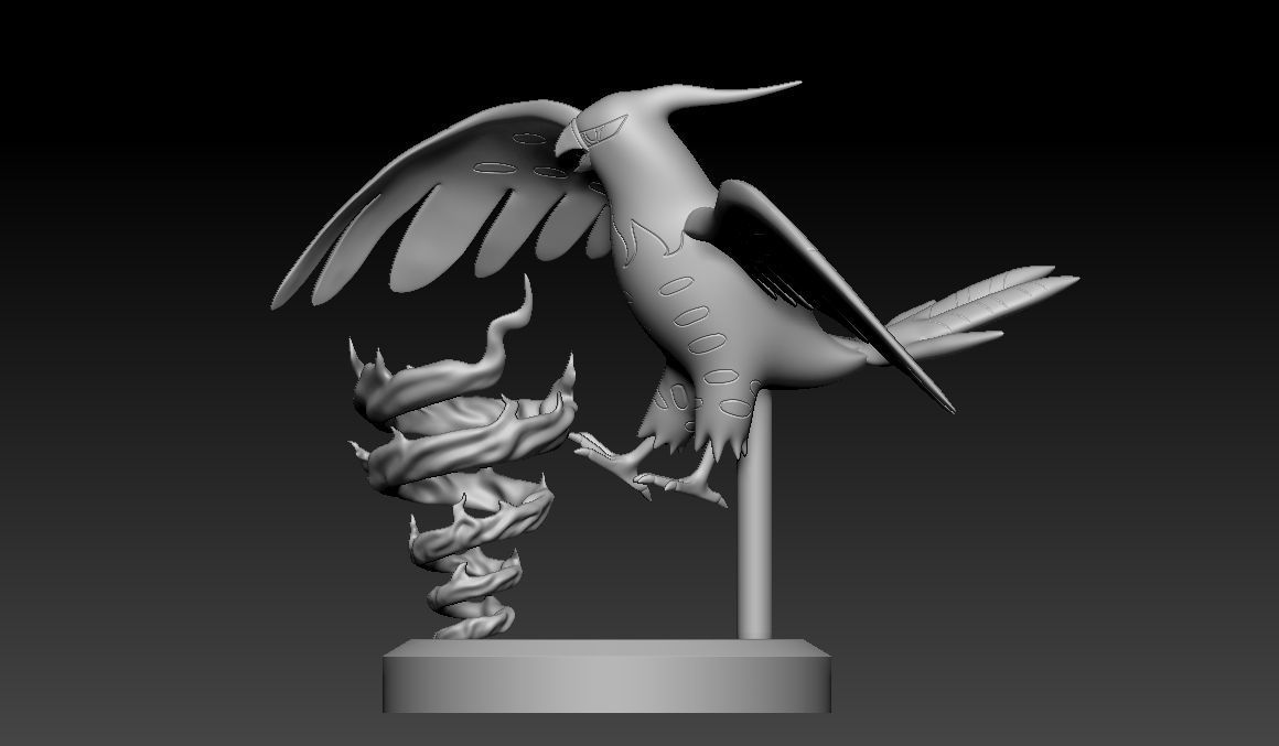 pokemon talonflame 3D model 3D printable | CGTrader