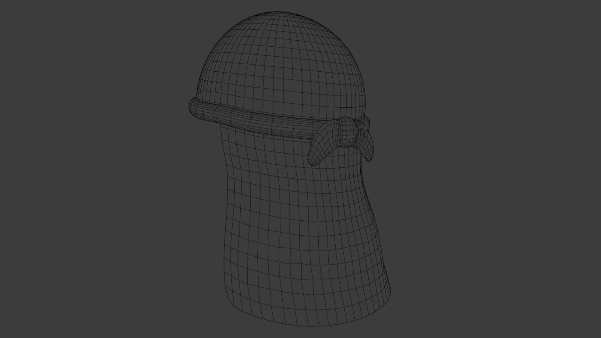 3D model Durag head with scarf VR / AR / low-poly | CGTrader