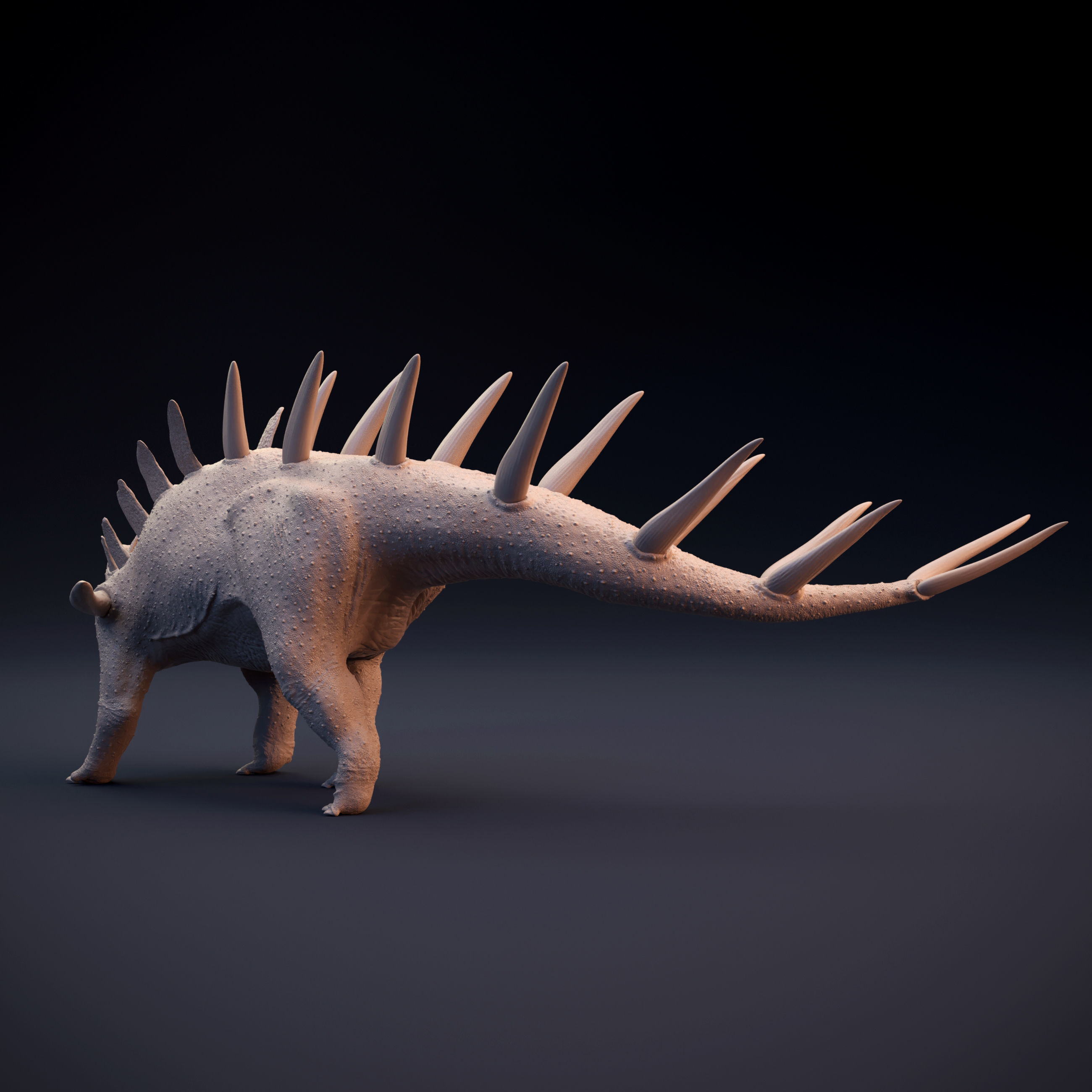 Kentrosaurus 3D model 3D printable | CGTrader