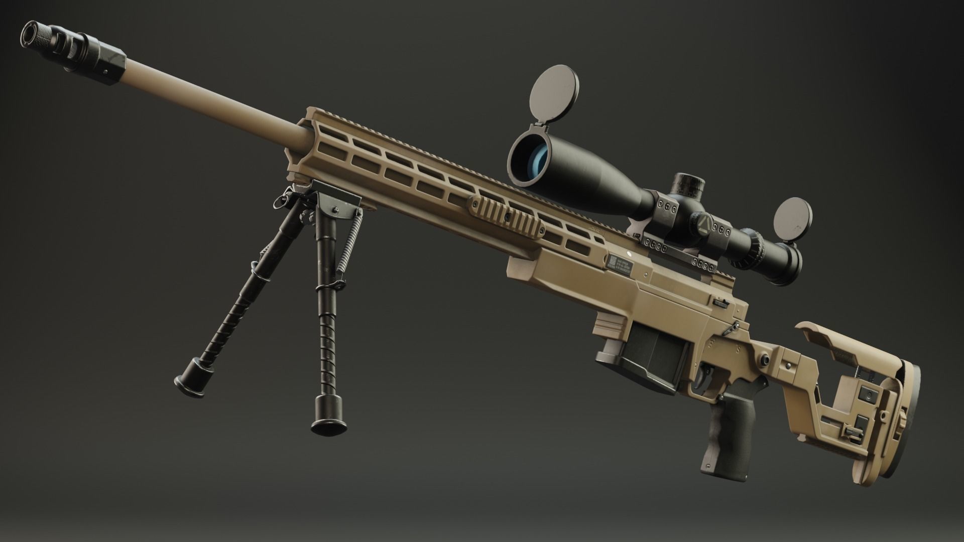 3D model ASR AX-MKIII VR / AR / low-poly | CGTrader