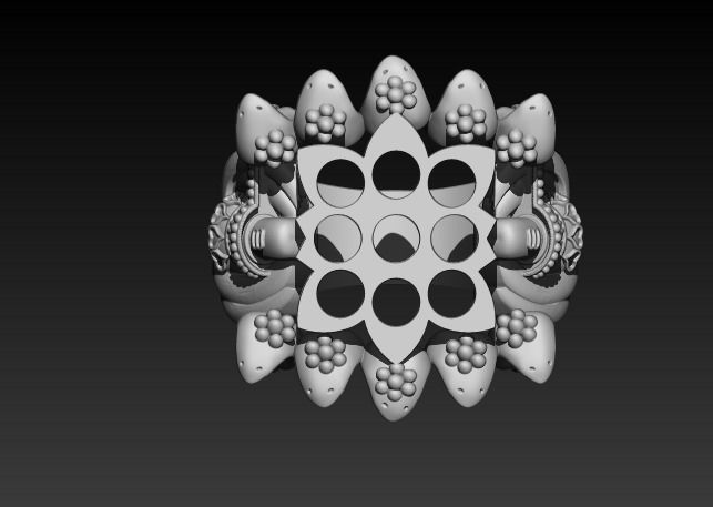 Ring Shiva Lingam Lord Shiva Ring Snakes 18k Gold 3D model 3D printable ...