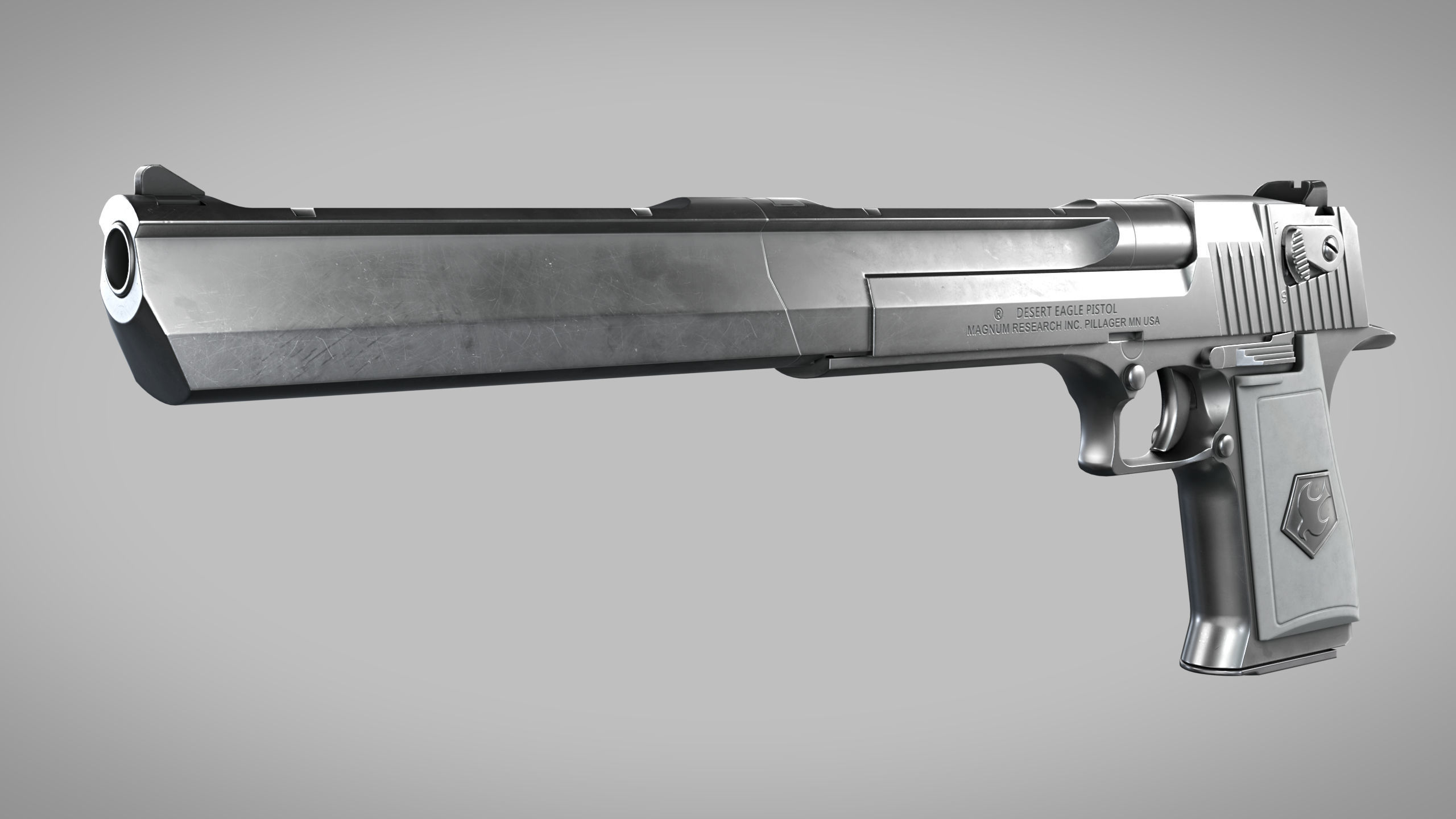 3D model Desert Eagle Peacemaker VR / AR / low-poly | CGTrader