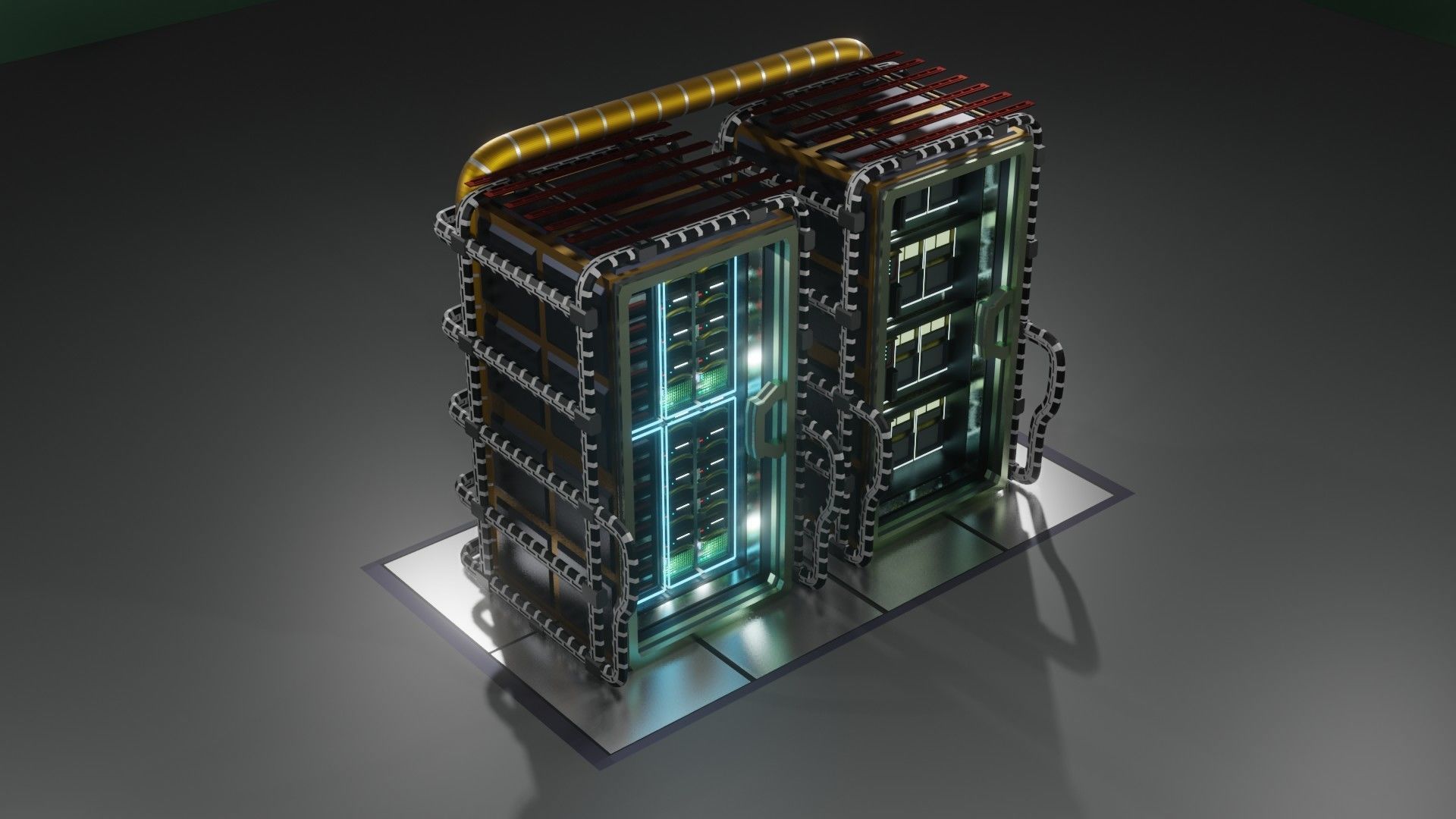 server 3D model | CGTrader