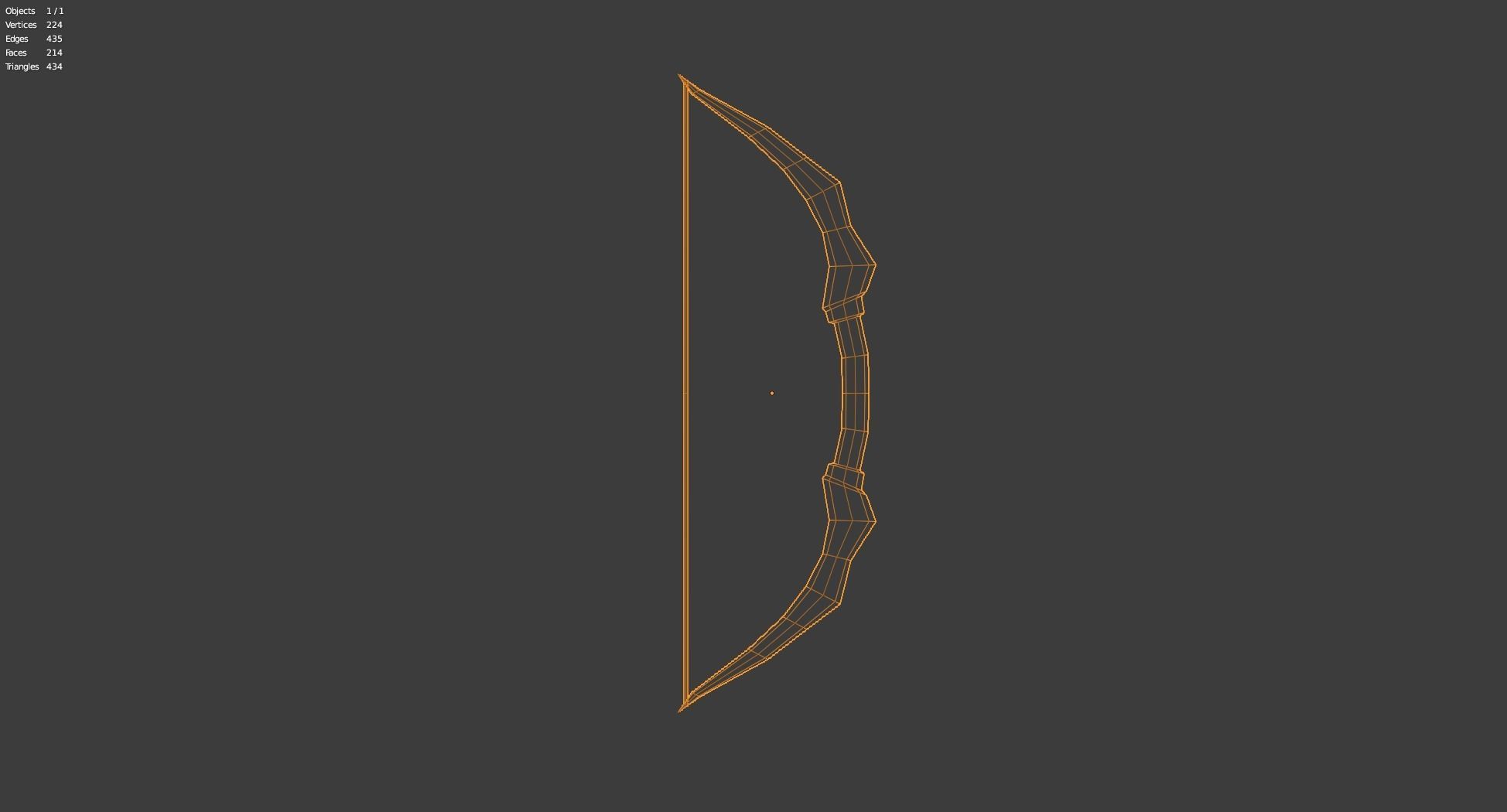 Low Poly Bow 3D model | CGTrader