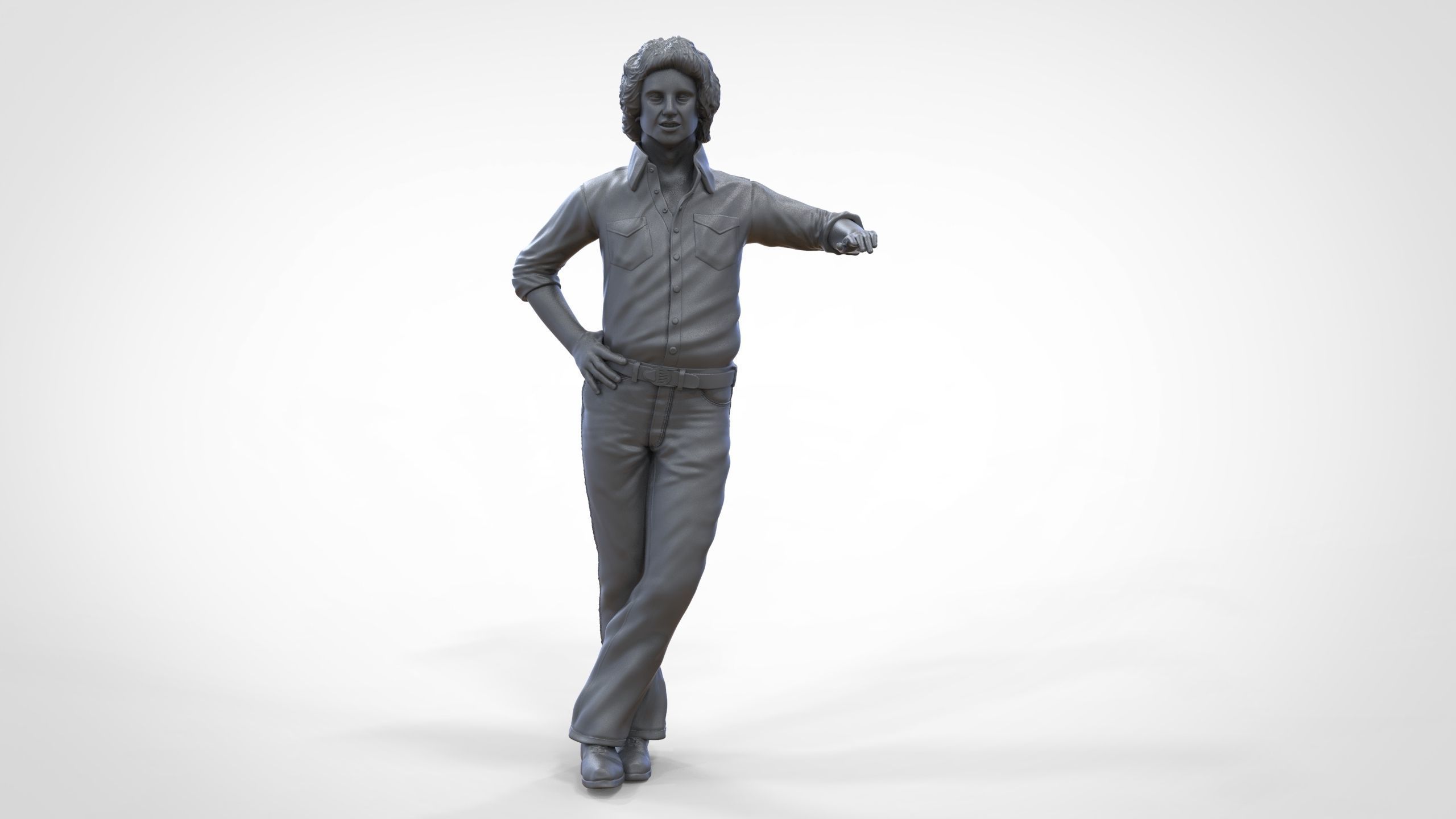 N2 Luke Duke The dukes of Hazzard 3D model 3D printable | CGTrader