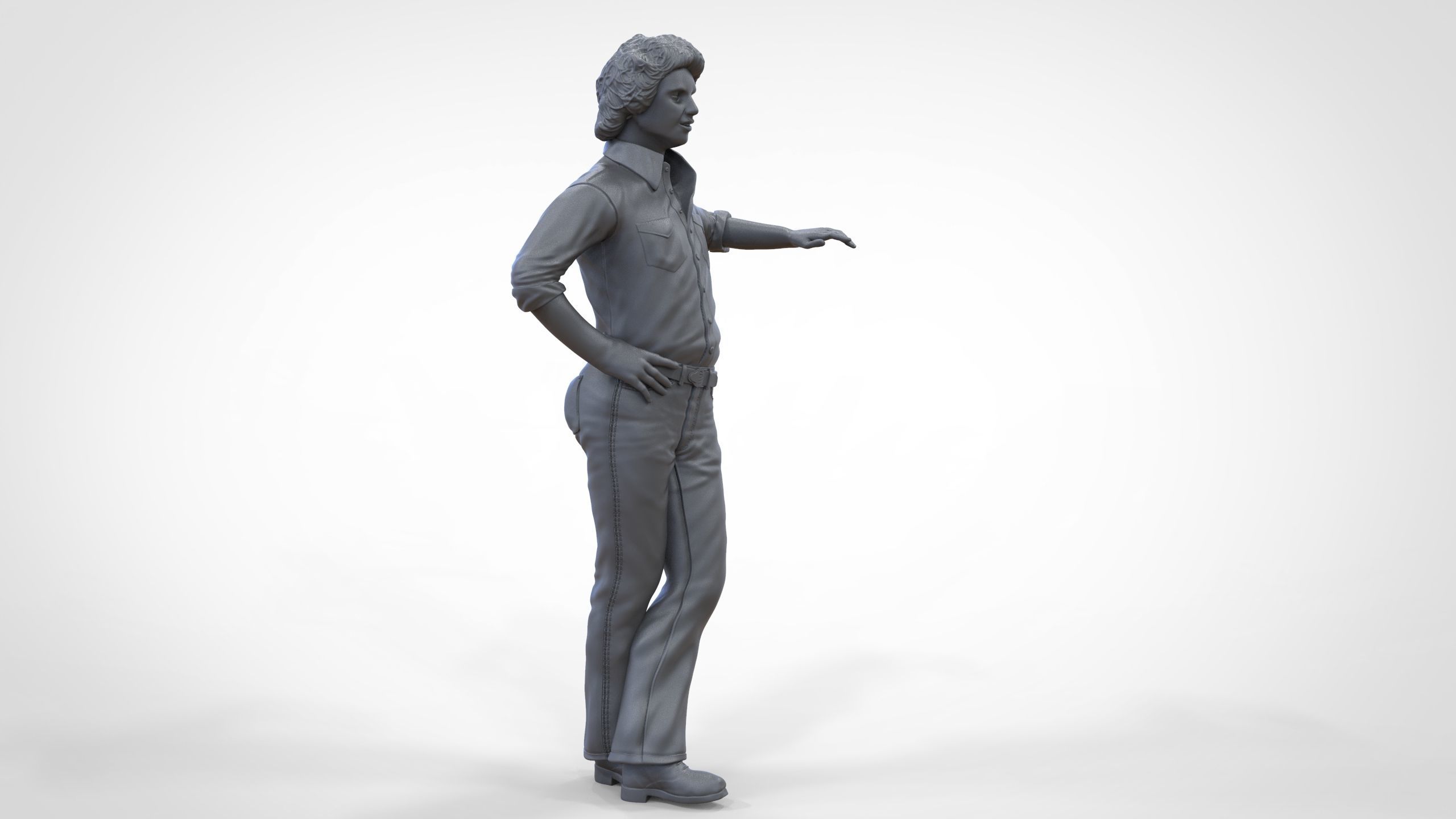 N2 Luke Duke The dukes of Hazzard 3D model 3D printable | CGTrader