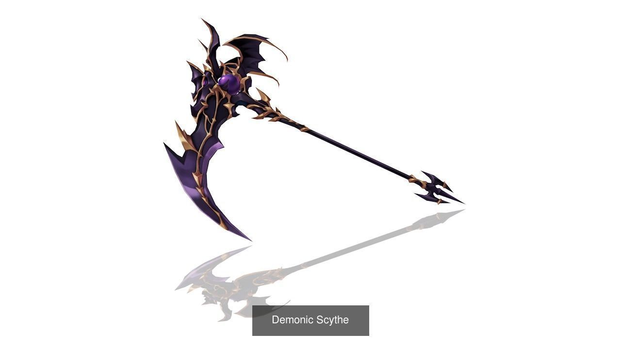 36 - Fantasy Scythes Collection | CGTrader