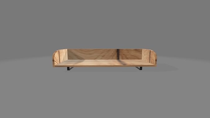 sofa bench 3D model | CGTrader