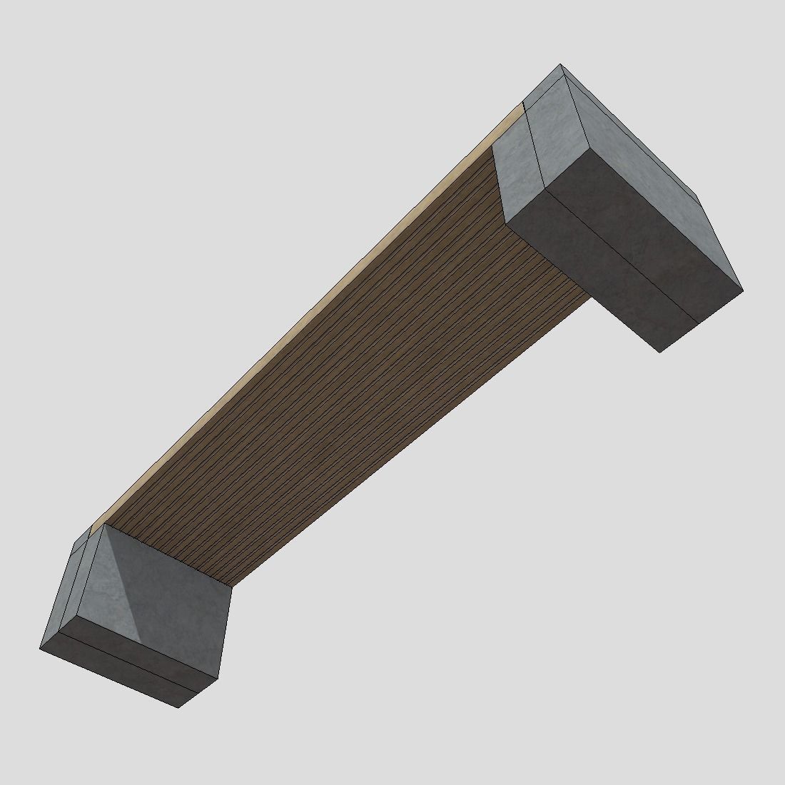 CC0 - Bench free VR / AR / low-poly 3D model | CGTrader