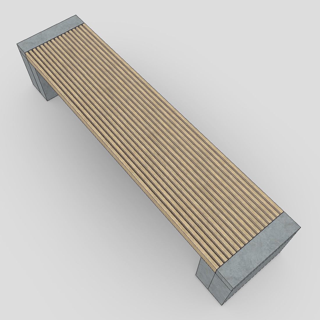 CC0 - Bench free VR / AR / low-poly 3D model | CGTrader