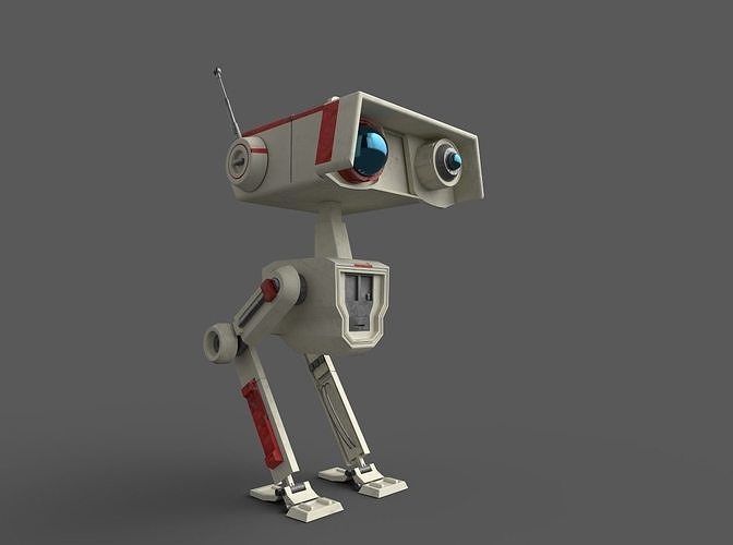 BD Droid 3D model | CGTrader
