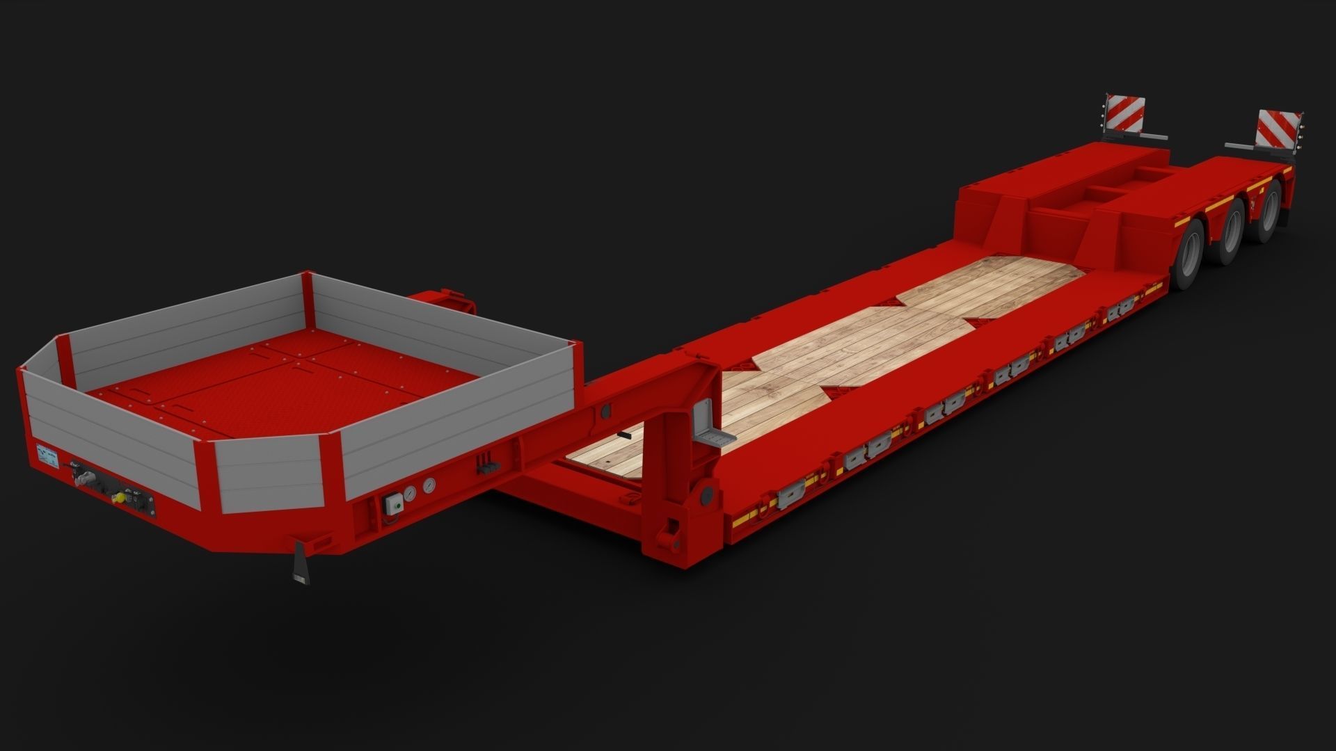 Kassbohrer K SLL 3 3H - 24 30 3D model | CGTrader