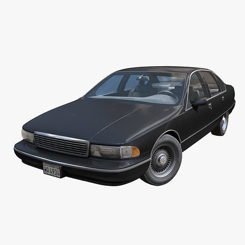 3D model 90s generic sedan VR / AR / low-poly | CGTrader