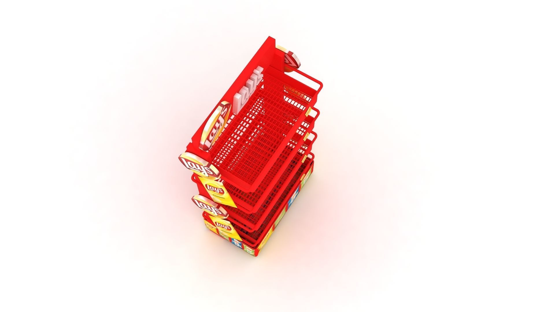 Lays Stand 3D model | CGTrader