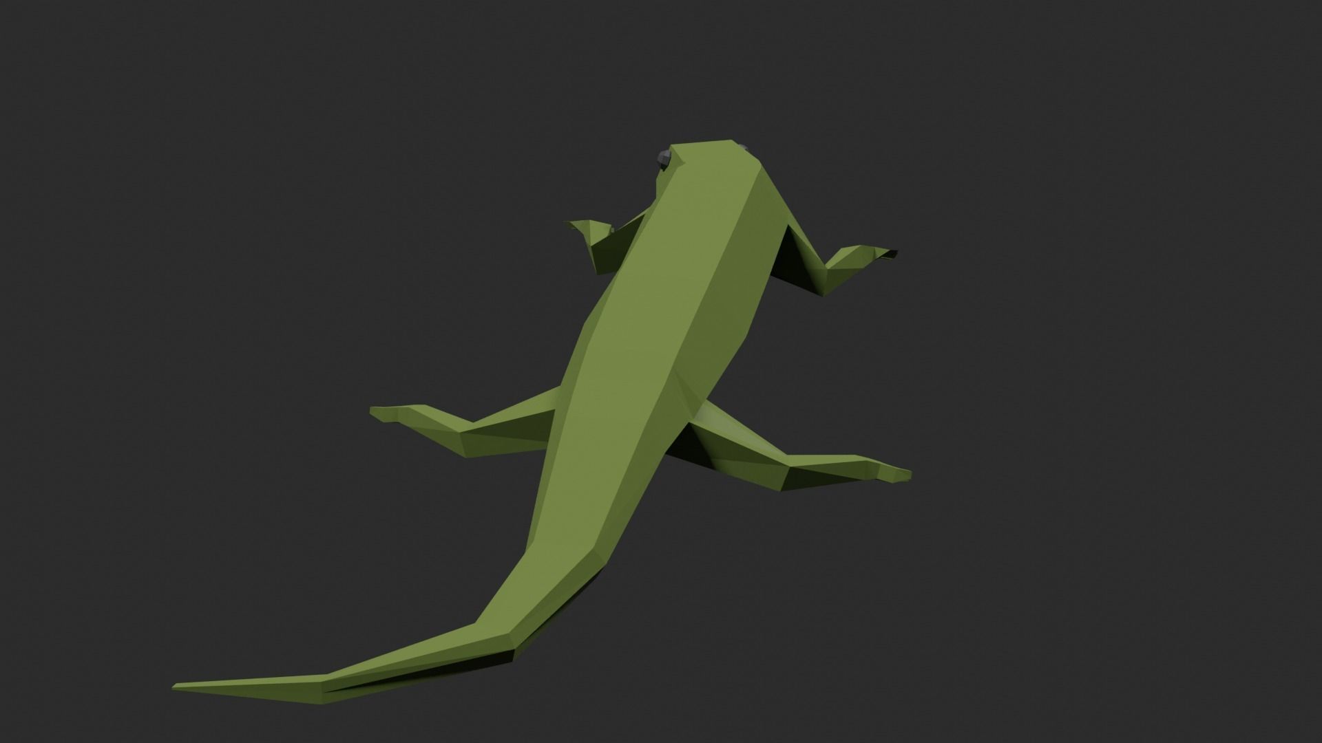 3D model Lowpoly Lizard VR / AR / low-poly | CGTrader