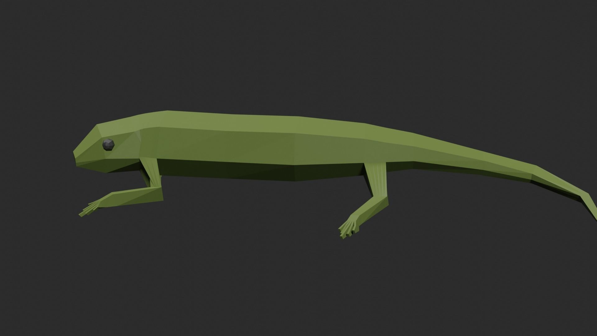 3D model Lowpoly Lizard VR / AR / low-poly | CGTrader