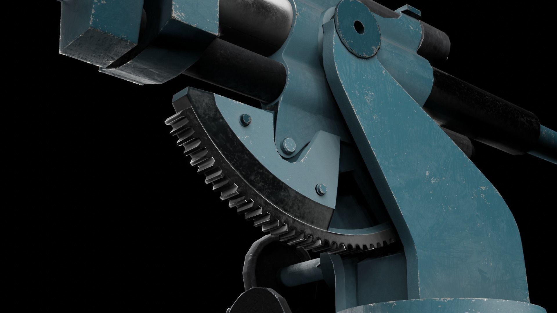 21-K gun 45 mm caliber 3D model | CGTrader