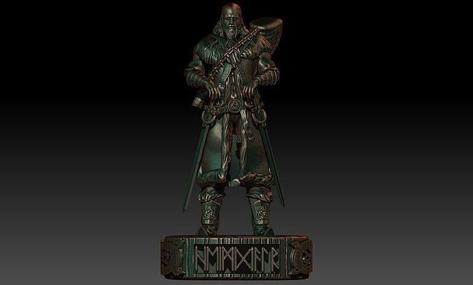Heimdall 3D model 3D printable | CGTrader