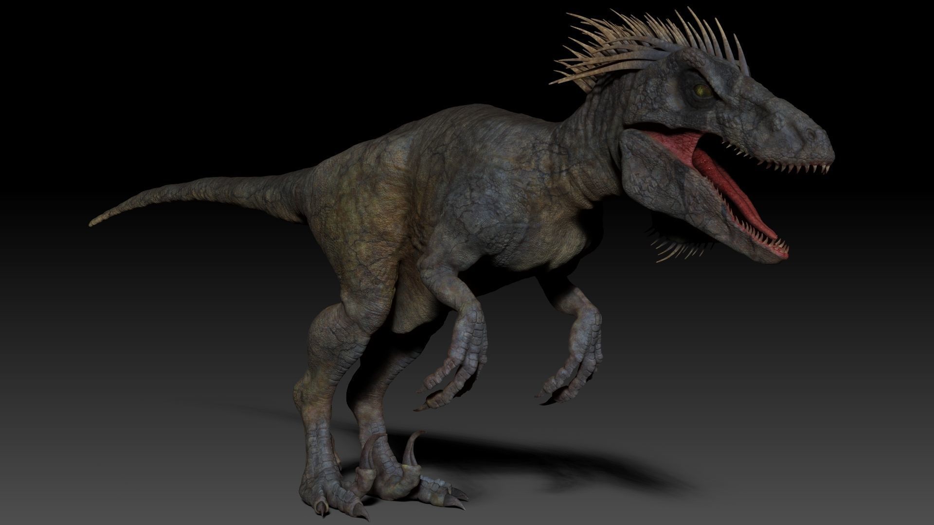 UtahRaptor SCULPT Project 3D model | CGTrader