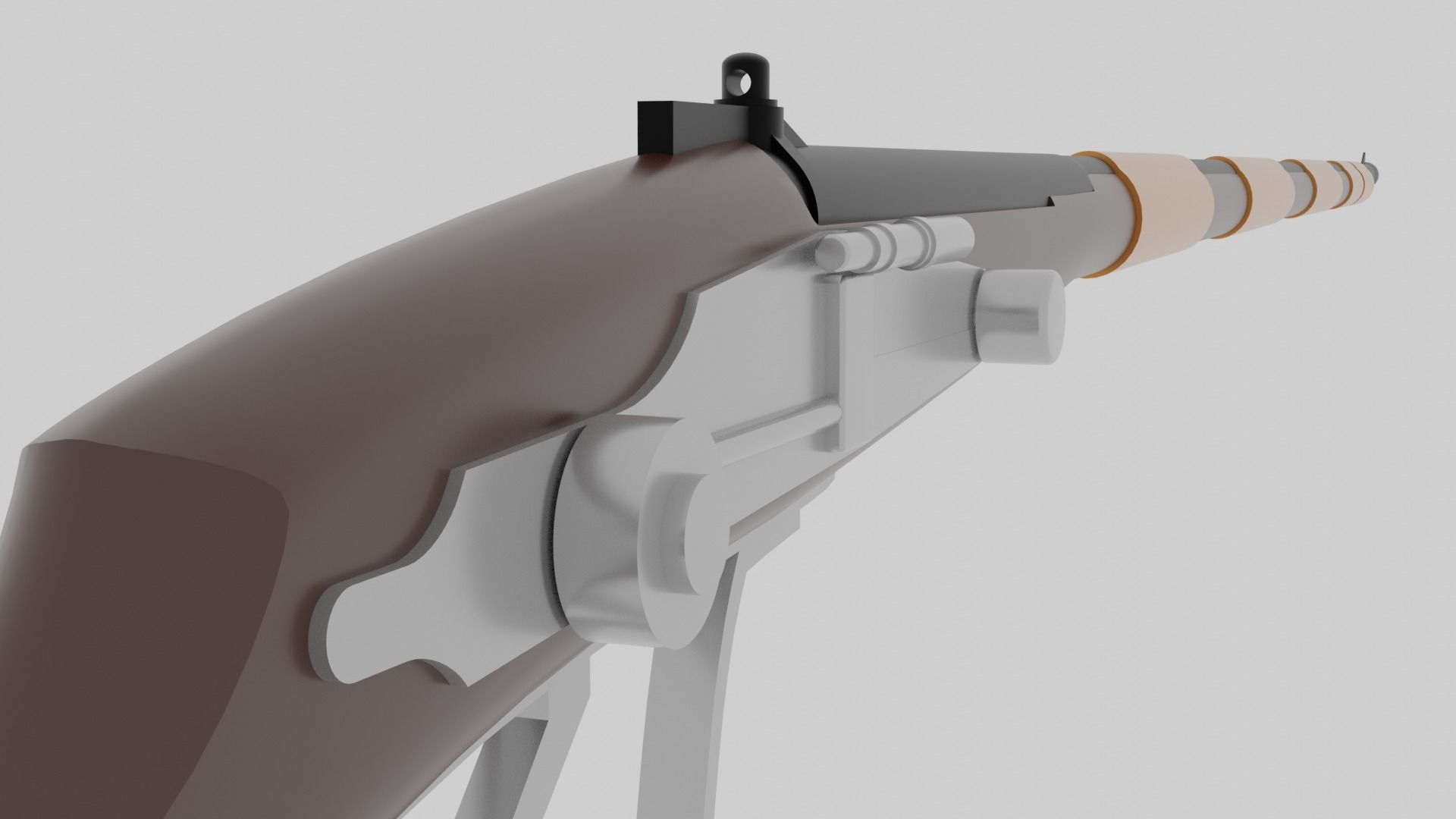 Tusken Cycler Rifle C 3D model | CGTrader