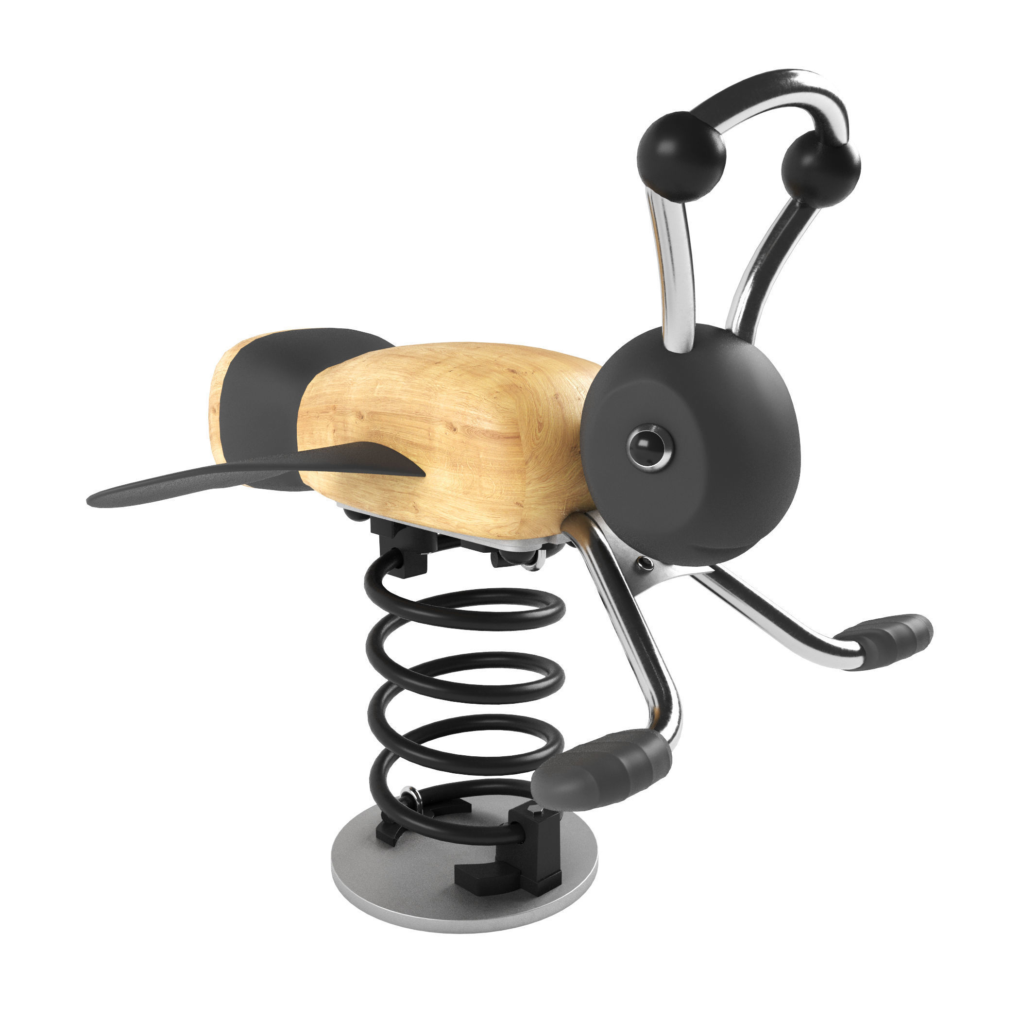 Spring rocking Kompan 3D model | CGTrader