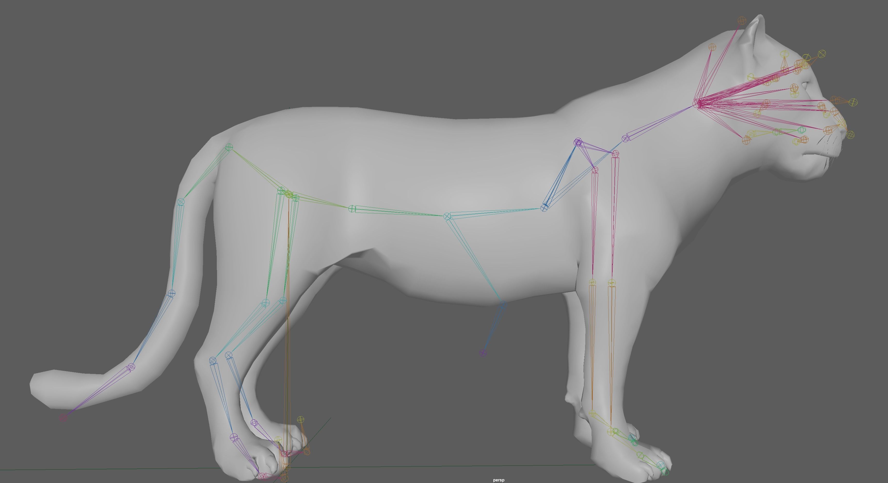 3D model Lion female - Lioness Rig VR / AR / low-poly | CGTrader