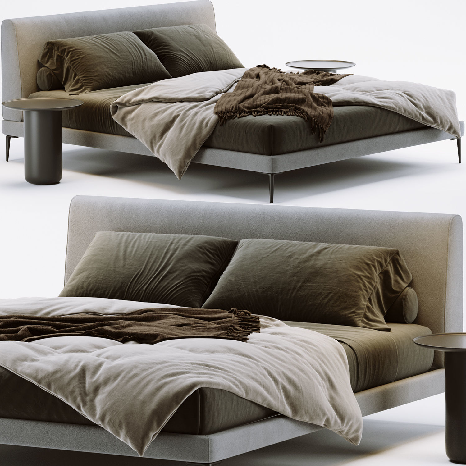 BoConcept Arlington Bed 3D model | CGTrader