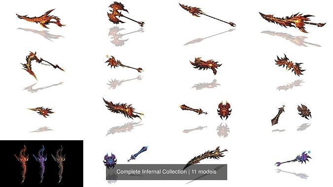 Complete Infernal Collection | CGTrader
