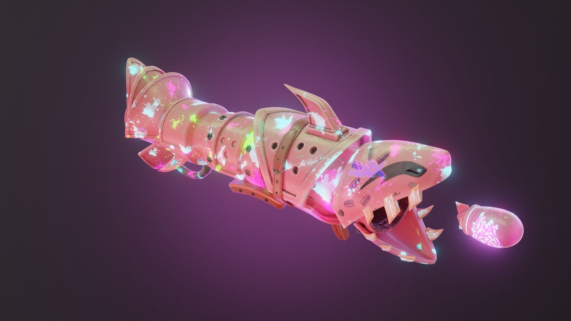 3D model Jinx Fishbones VR / AR / low-poly | CGTrader