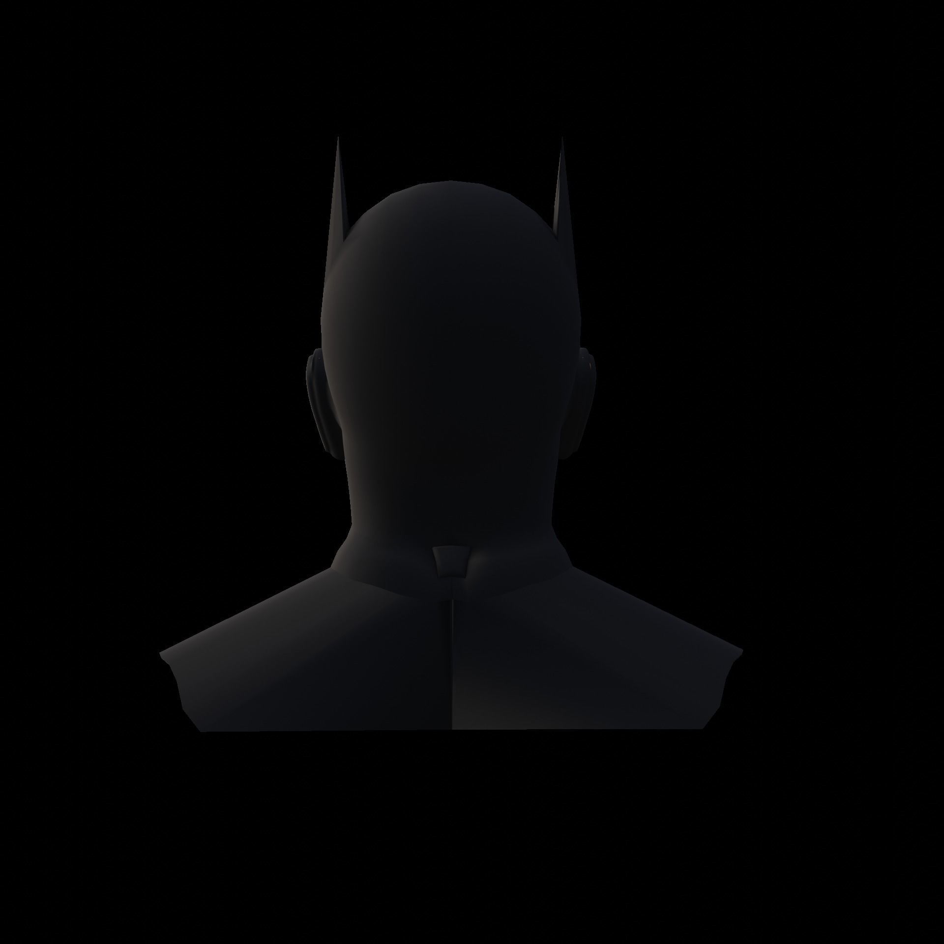 low poly batman mask free VR / AR / low-poly 3D model | CGTrader