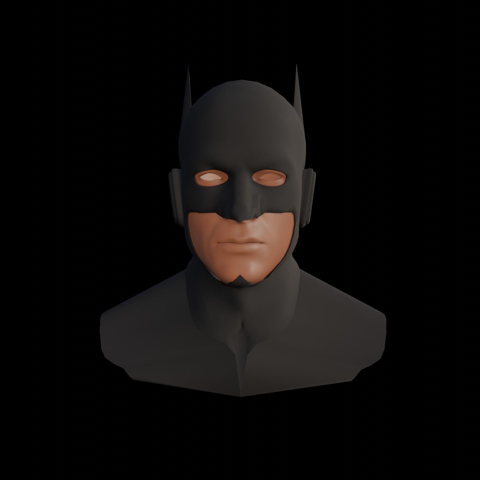 low poly batman mask free VR / AR / low-poly 3D model | CGTrader