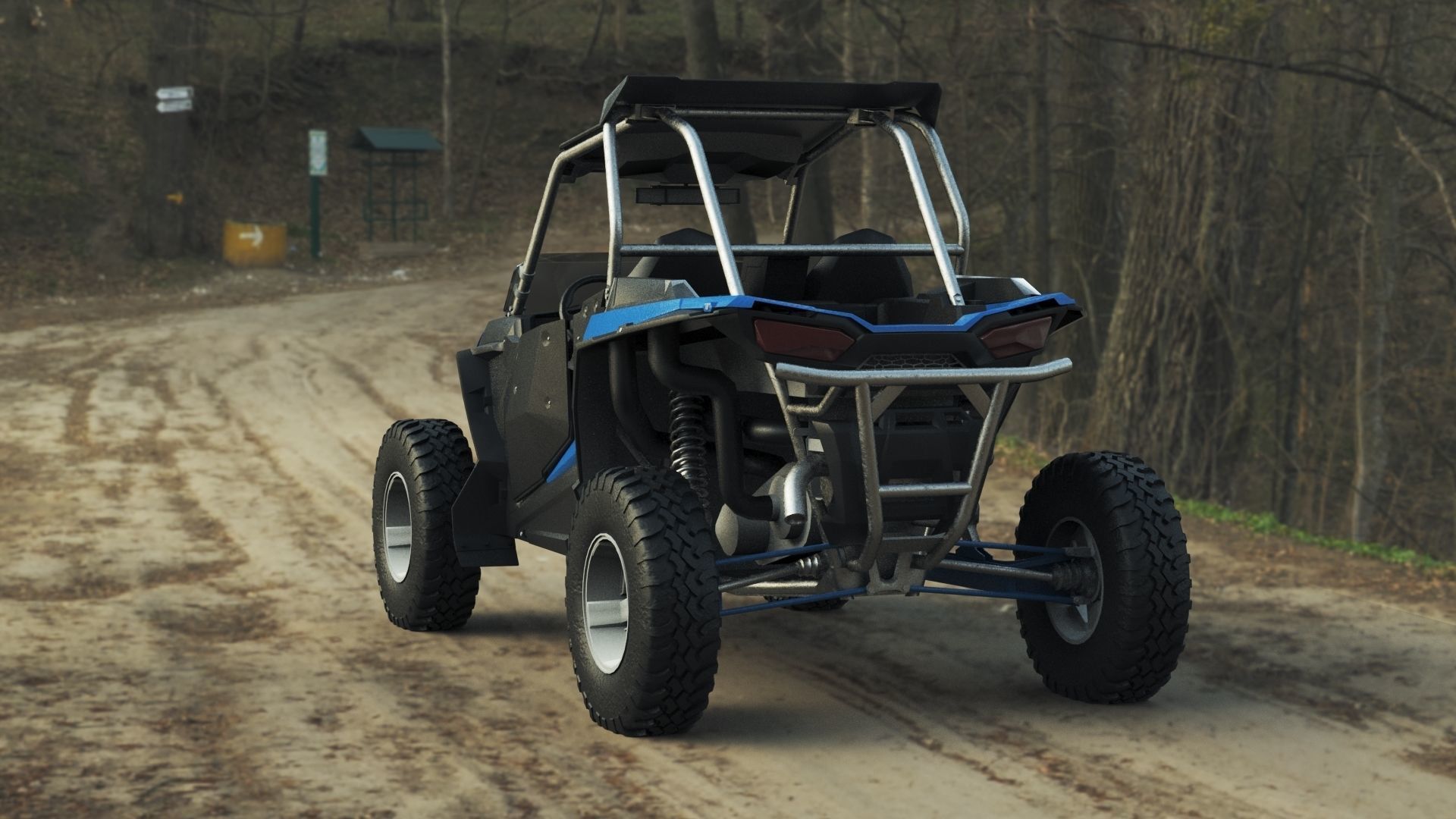 Polaris RZR 3D model | CGTrader