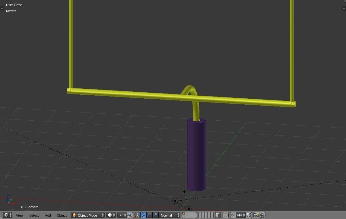 3D model American Football Goal Post VR / AR / low-poly | CGTrader