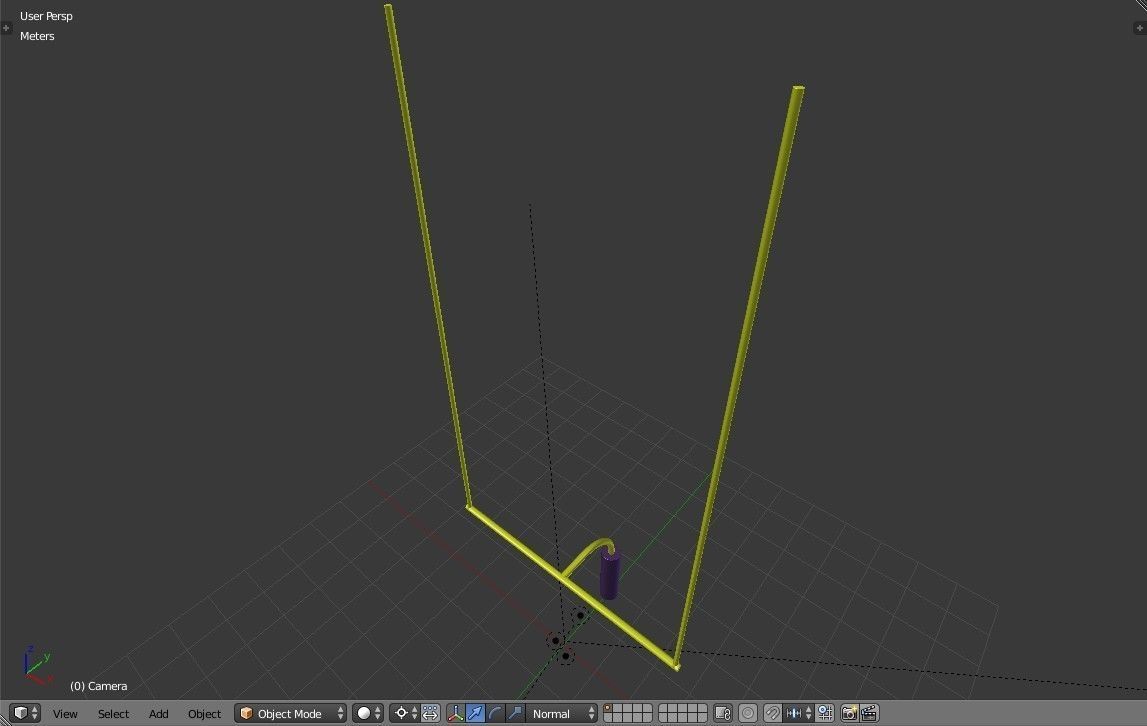 3D model American Football Goal Post VR / AR / low-poly | CGTrader